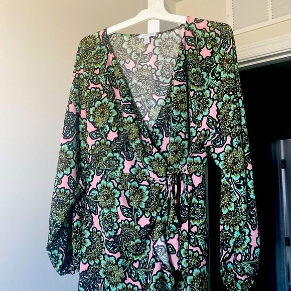 Topshop | Dresses | Floral Wrap Dress | Poshmark